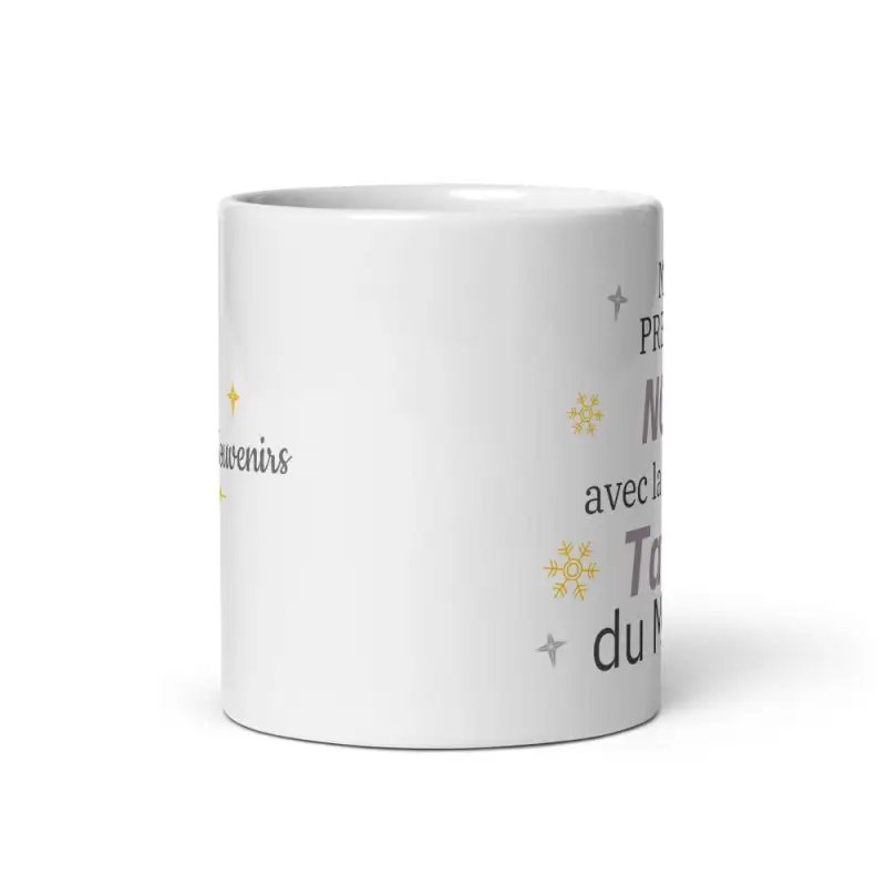 Mug Premier Noël avec la Meilleure Tatie du Monde | Cadeau Tante | E-k